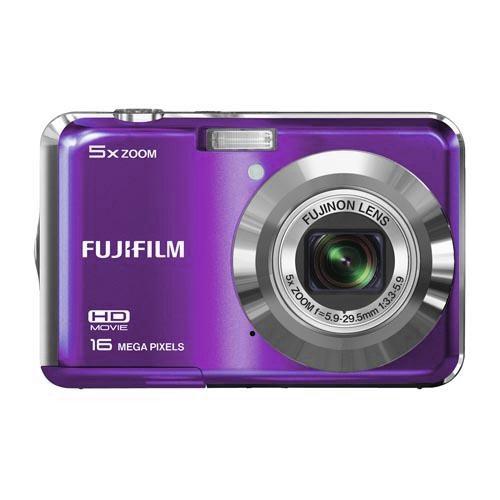 Fujifilm FinePix AX550 Purple Digital Camera - Compact Cameras ...
